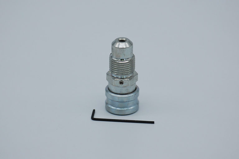 QCM Hobart 2400 Connector w/Nylon (aluminum electrode) - Electron Beam