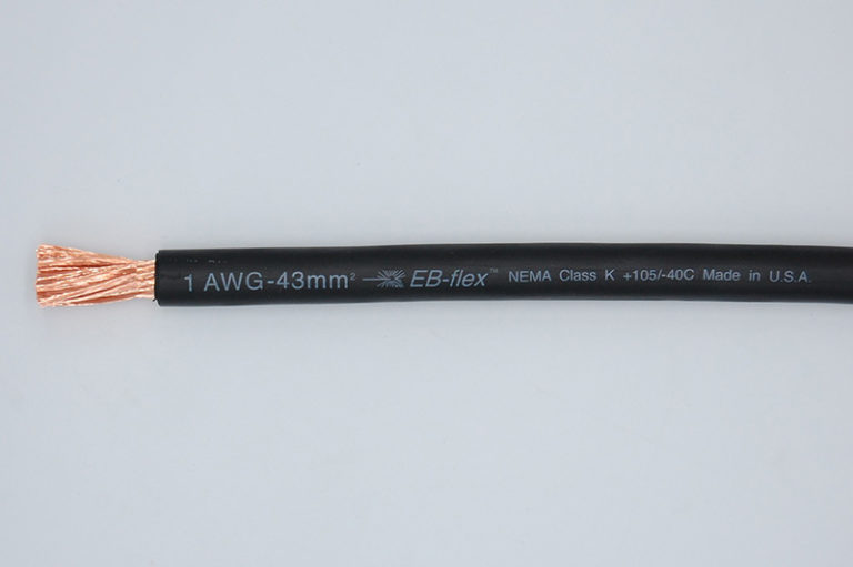 1g EB Flex ™ Welding Cable - BLACK - Electron Beam