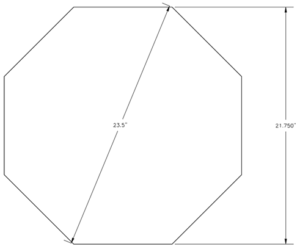Dura-Dome© "O" Octagon - Electron Beam
